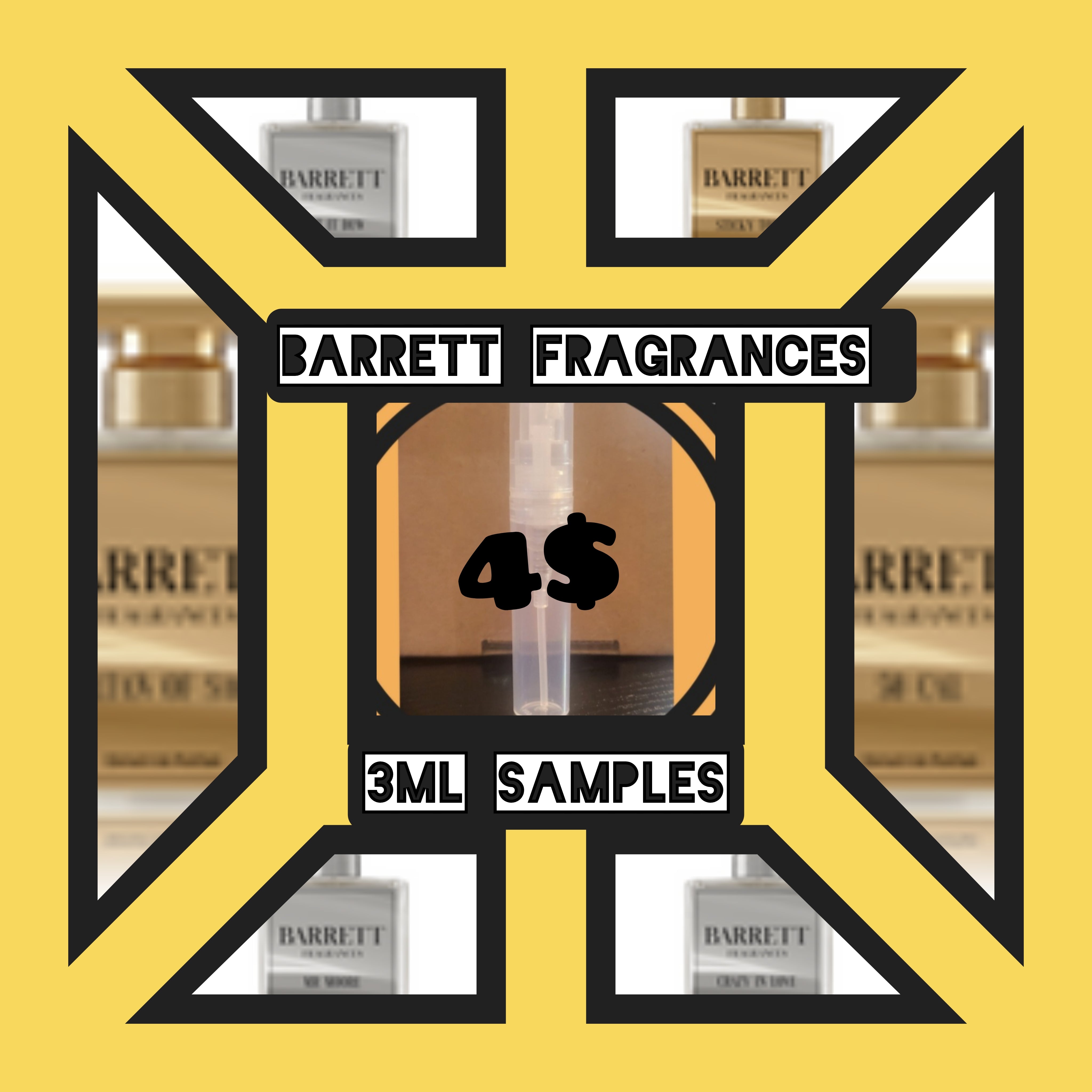 BARRETT FRAGRANACES 3ML DECANTS – FatBoy Fragrance