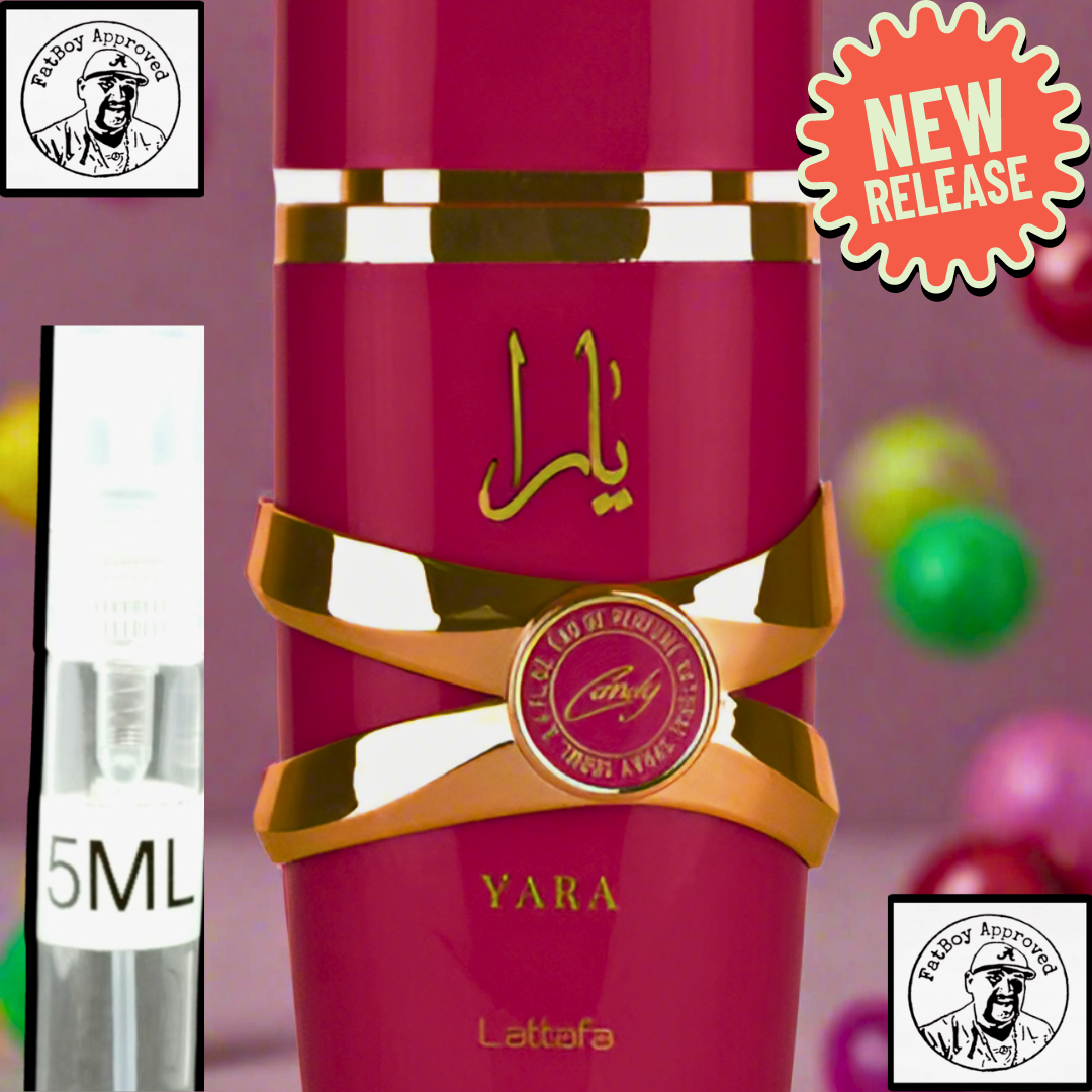 LATTAFA YARA CANDY FOR WOMEN. 5ML DECANTS – FatBoy Fragrance