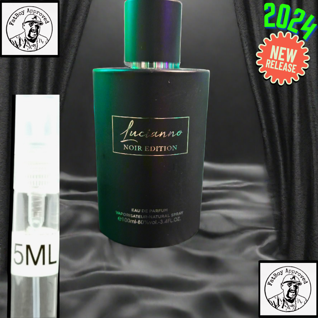LUCIANNO LIFESTYLE COLLECTION NOIR EDITION 5ML SAMPLES – FatBoy Fragrance