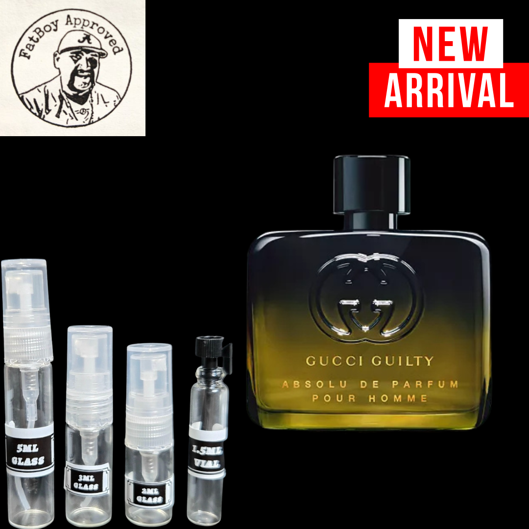 Gucci Guilty Absolu de Parfum Pour Homme Fragrance SAMPLES – FatBoy ...