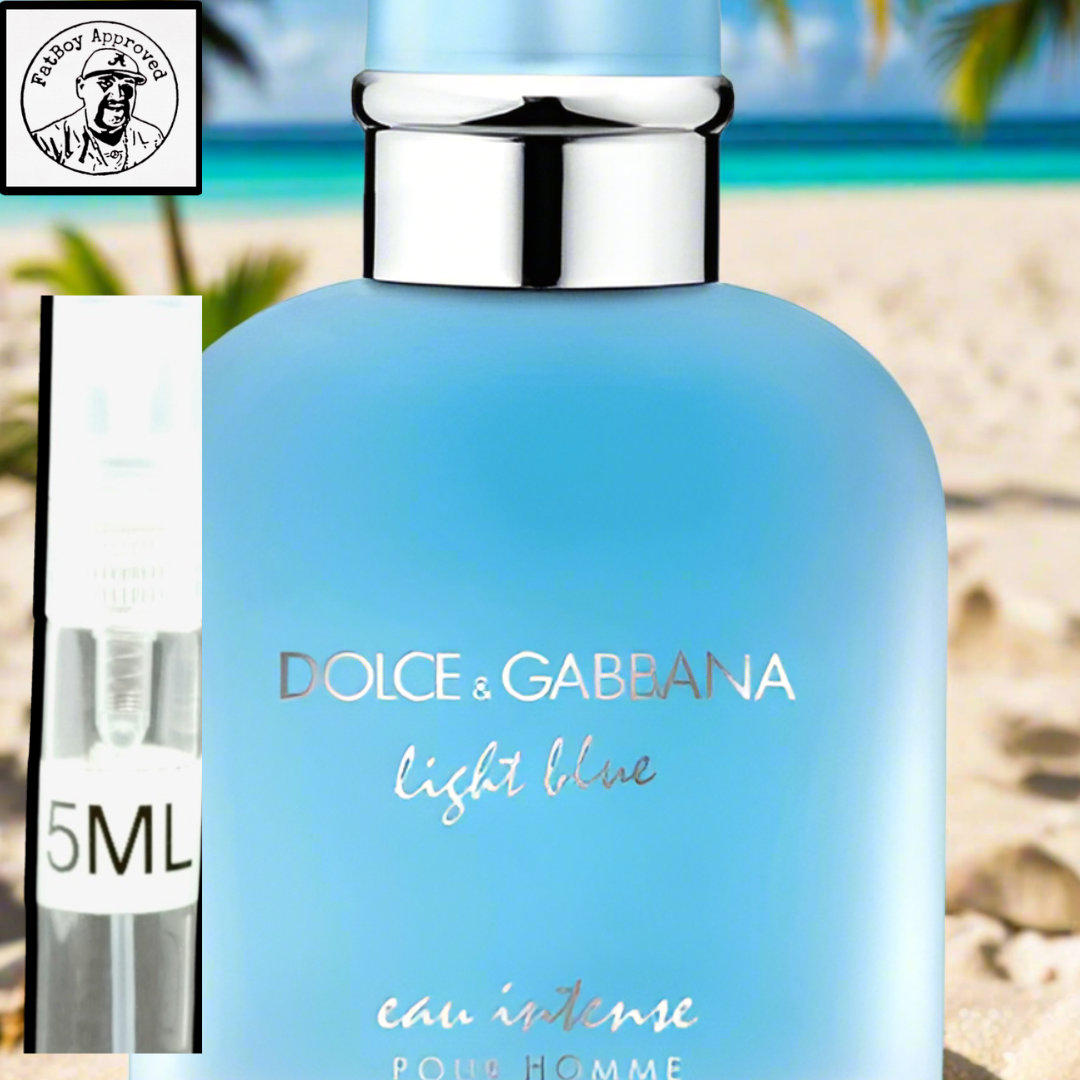 DOLCE GABBANA LIGHT BLUE INTENSE FRAGRANCE SAMPLES – FatBoy Fragrance