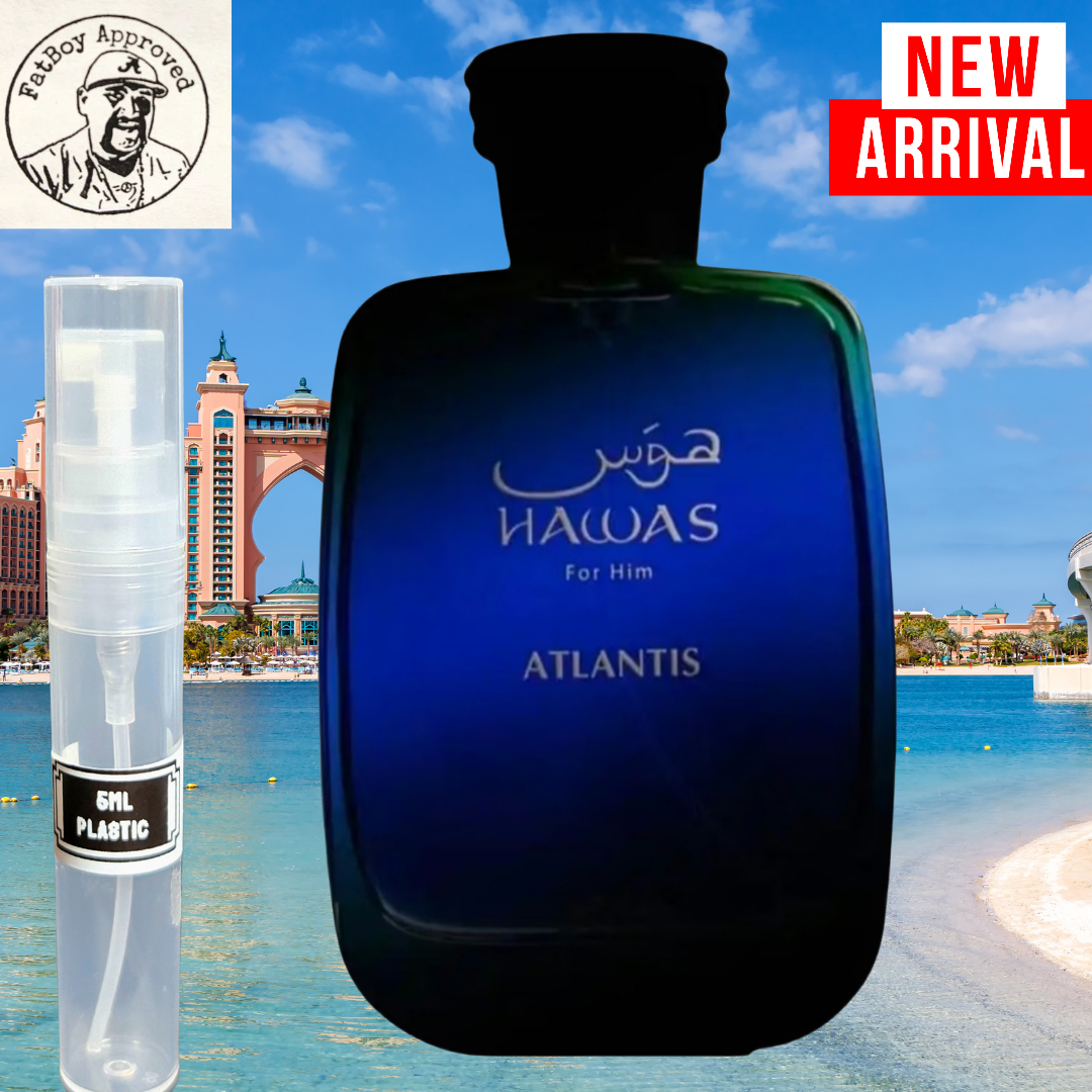 Rasasi Hawas Atlantis 5ml Sample – FatBoy Fragrance