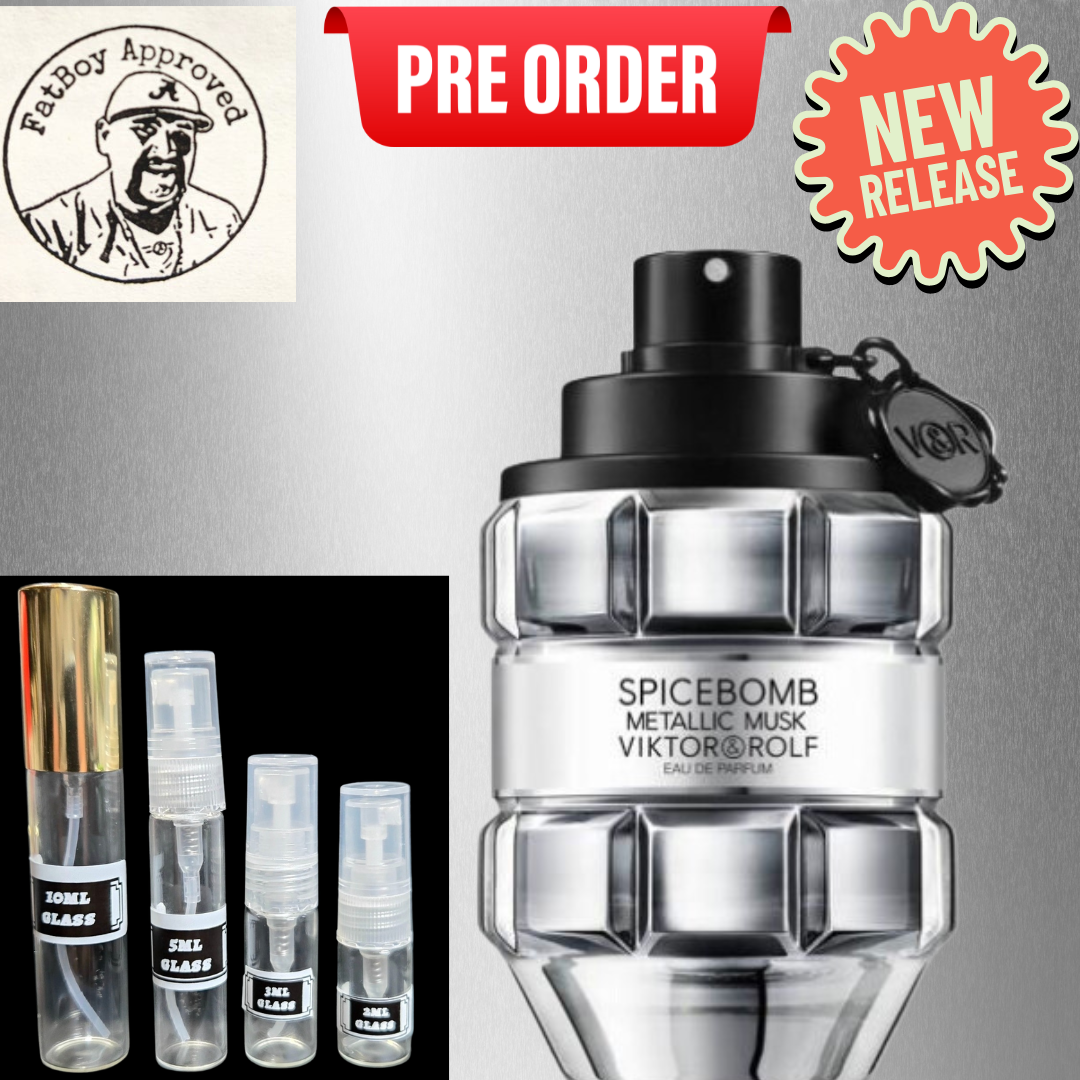 Viktor&Rolf Spicebomb Metallic Musk FRAGRANCE SAMPLES – FatBoy Fragrance